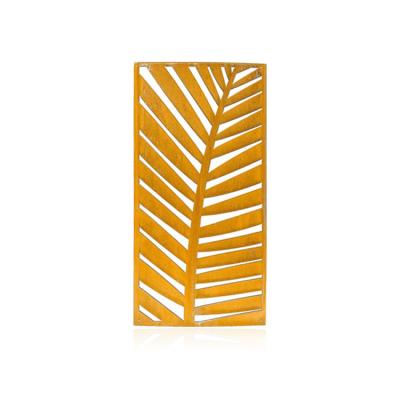 China Exterior Decor Custom Made Corten Steel Garden Screens 2.5mm Thick for sale