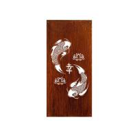 China Outdoor Corten Steel Decorative Screens Divider Panels Pre Rusted for sale