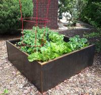 China OEM ODM Patio Balcony Outdoor Metal Raised Garden Bed For Vegetable  Rustproof for sale