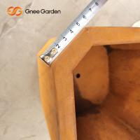 China Outdoor Garden Landscape Corten Steel Planter Box Rustic Weathering Resistant for sale