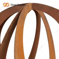 China Bespoke Irregular Large Metal Planter Pot anti aging corrosion proof for sale