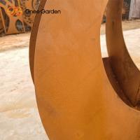 China Bespoke Irregular Large Metal Planter Pot anti aging corrosion proof for sale
