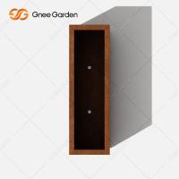 China TUV Certified Easy Watering Outdoor Metal Planter Large Sized for sale