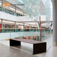China 1800mmx510mm Outdoor Metal Furniture Corten Steel Bench For Public Spaces for sale
