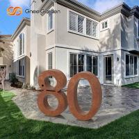 China SGS Approve Outdoor Metal Furniture Corten Steel Letterbox Freestanding for sale