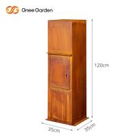 China 120cm Height 35cm Width Steel Package Drop Box Vertical For House for sale