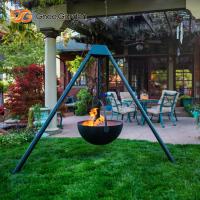 China Corten Steel Outdoor BBQ Grills For Wedding Barbecue for sale
