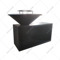 China Modular Corten Steel Outdoor Cooking Grills 3mm Thickness Electronic Ignition for sale