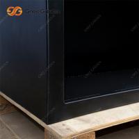 China Modular Corten Steel Outdoor Cooking Grills 3mm Thickness Electronic Ignition for sale