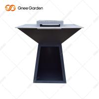 China Garden Outdoor Teppanyaki Bbq Grill Big Size Multifunctional With Cooking Ledge for sale