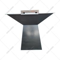 China Corten Steel KD Outdoor BBQ  Fire Pit Round Pre Rusted for sale