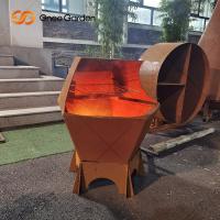 China Corten Steel Outdoor Cooking Charcoal Grills For Barbecue for sale