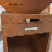 China Outdoor Cooking BBQ Grill Heavy Duty Antique Fire Pit Corten Metal Barbecue for sale