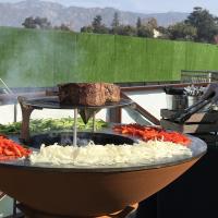China Outdoor Cooking Custom Fire Bowl Bbq Grill Corten Steel Garden Fire Pit Rustic for sale