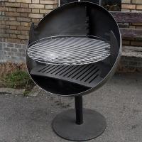 China European Outdoor Cooking Grills Fire Bowl Corten Steel Barbecue Grill for sale