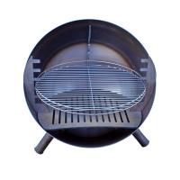 China Wood Burning Corten Metal Outdoor Cooking Grills Charcoal Barbecue Corten Steel Bbq for sale