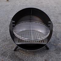 China Large Outdoor Cooking Grills Corten Steel Fire Pit Fire Bowl BBQ Grill for sale