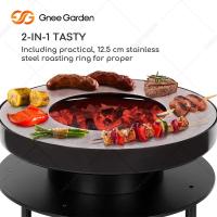 China Metal Barbecue Grill Charcoal Grill Charcoal Camping Charcoal Bbq Grill Barbecue Portable for sale