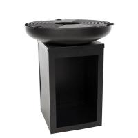 China Outdoor Black Small Barbecue Stove Charcoal BBQ Grill Patio Camping for sale