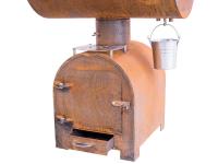 China Kitchen Garden Corten Steel Outdoor Cooking Grills Pre Rusted for sale