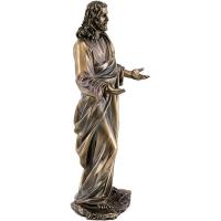 China 175cm Religious Meditating Bronze Jesus Statue ISO9001 Standard for sale