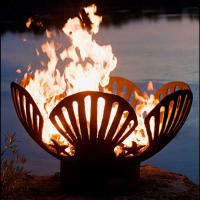 China Modern Outdoor Corten Steel Fire Pit Bowl Diameter 600mm OEM ODM Service for sale
