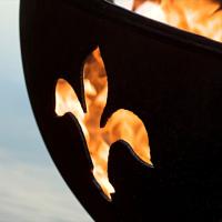 China 1200mm Diameter Metal Fire Bowl Patio Fire Pit OEM ODM Welcome for sale