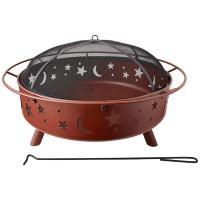 China Customized Metal Stamping Steel Fire Pit  Corten Steel Firebowl 3mm Thickness for sale