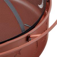 China Customized Metal Stamping Steel Fire Pit  Corten Steel Firebowl 3mm Thickness for sale