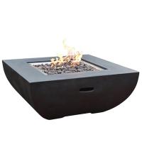 China Patio 3mm Propane Gas Fire Pit Weathering Steel Fire Pit wear resistance for sale