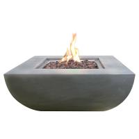 China Patio 3mm Propane Gas Fire Pit Weathering Steel Fire Pit wear resistance for sale