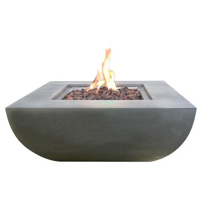China Patio 3mm Propane Gas Fire Pit Weathering Steel Fire Pit wear resistance for sale