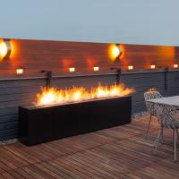 China Outdoor Camping Fire Pit Large Bonfire Wood Stove Corten Steel Firepit for sale