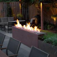 China Outdoor Camping Fire Pit Large Bonfire Wood Stove Corten Steel Firepit for sale