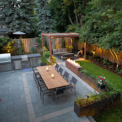 China Steel Fire Pit Outdoor Home Garden Decoration Rusty Corten Steel Fire Pit for sale