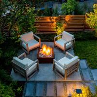 China Simple Corten Steel Outdoor Fire Pit Rusty Round Design Garden Decoration Fire Pit for sale