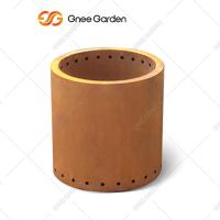 China Corten Steel Fire Pit Outdoor Corten Steel Fire Pit Rusty Wood Burning for sale