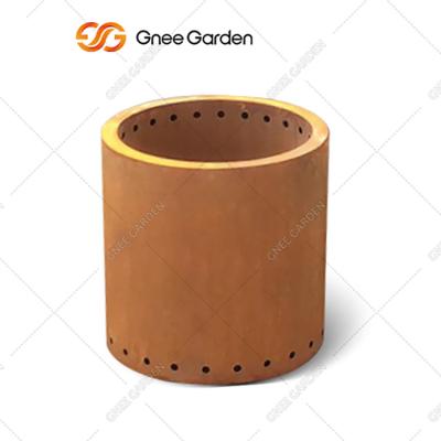China Corten Steel Fire Pit Outdoor Corten Steel Fire Pit Rusty Wood Burning for sale
