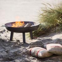 China Gnee Garden Corten Steel Outdoor Rusty Metal Fire Pit Outdoor Wood Fire Pit for sale