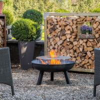 China Corten Steel Fire Pit  Rusty look Outdoor Garden Decoration Camping for sale