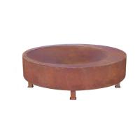 China Wood Burning Large Weathering Steel Fire Pit Outdoor Fire Bowl 600mm-1500mm for sale