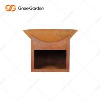 China Prerusted Outdoor Wood Burning Fire Pit Patio Wood Fire Pit Moisture proof for sale