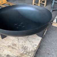 China Firewood Fire Pit Assembled Portable Weathering Steel for sale