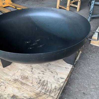 China Firewood Fire Pit Assembled Portable Weathering Steel for sale