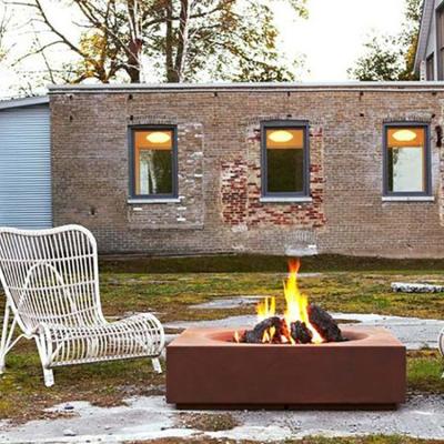 China Outdoor Patio Heater Fireplace Corten Steel Fire Pit Wood Burning 60-150cm for sale