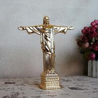 China 12 Inch Cast Iron Religion Outdoor Metal Sculpture Home Ornaments for sale