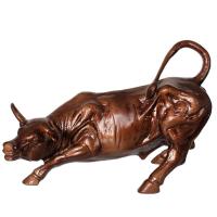 China SGS H130cm Outdoor Metal Sculpture Life Size Animal Garden Ornaments for sale