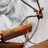 China Customizable Artwork Abstract Bronze Sculpture For Hotel Decoration for sale