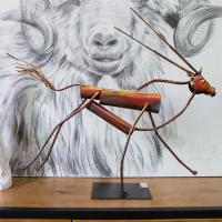 China Customizable Artwork Abstract Bronze Sculpture For Hotel Decoration for sale