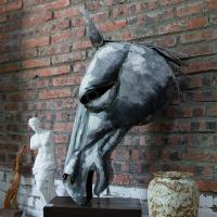 China ISO9001 Certification Abstract Outdoor Metal Sculpture 500cm For Decoration for sale